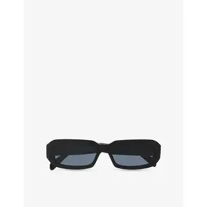 Celine Rectangle Frame Acetate Sunglasses