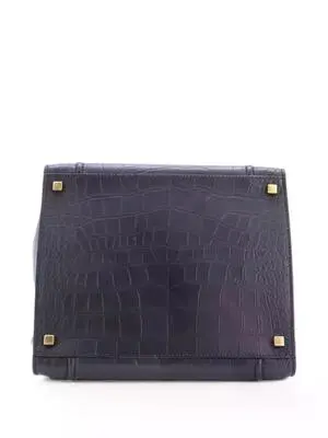 Celine Phantom Bag Crocodile Embossed Leather Medium Tote Bag