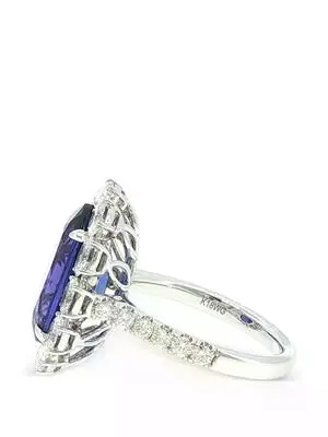 HYT JEWELRY Tanzanite And Diamond Ring