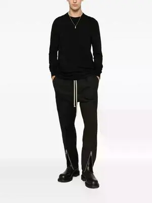 Rick Owens Tecuatl Slim-leg Track Pants - Black
