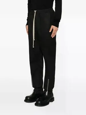 Rick Owens Tecuatl Slim-leg Track Pants - Black