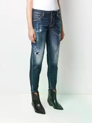 Dsquared2 Hockney Cropped Jeans