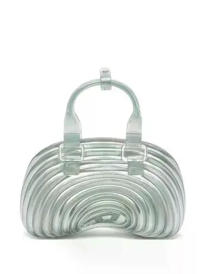 DIESEL® X Melissa Quantum Dome Shoulder Bag - Silver