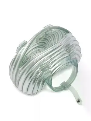 DIESEL® X Melissa Quantum Dome Shoulder Bag - Silver