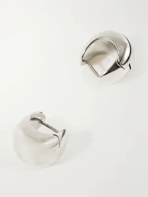 LIÉ STUDIO Violet Sterling Hoop Earrings