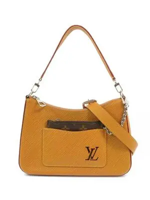 LOUIS VUITTON Marelle Leather Shoulder Bag - Brown
