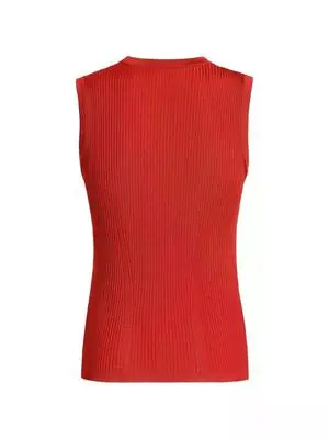 Dolce & Gabbana Knit Tank Top - Red