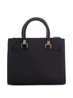 Liu Jo Small Logo-charm Satchel Bag - Black