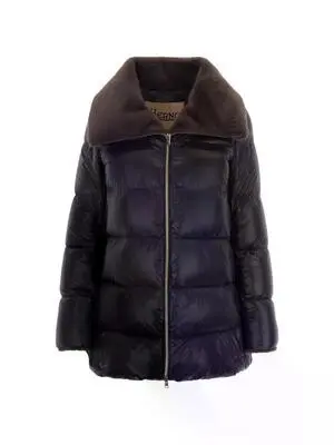 Herno Wide-collar Padded Jacket - Grey