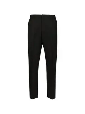 Paul Smith Elasticated-waist Wool Trousers - Black