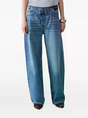 Liu Jo Asymmetric Waist Jeans