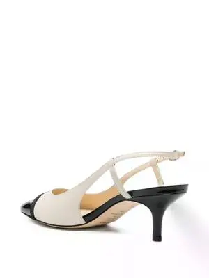 Repetto Astrid Cap-toe Slingback Pumps