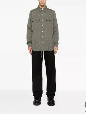 Rick Owens Back-strap Shirt