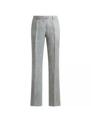 Etro Linen-blend Trousers