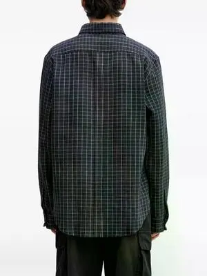 WALES BONNER London Check-pattern Long-sleeve Shirt
