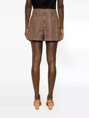 SIMONMILLER Como Striped-pattern Shorts