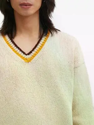 Visvim V-neck Chunky Knit Sweater