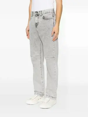 REPLAY Acid Wash Panelled Jeans