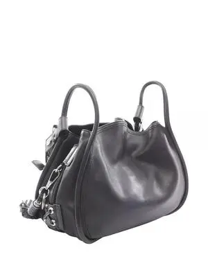 Dior Leather Lattice Satchel