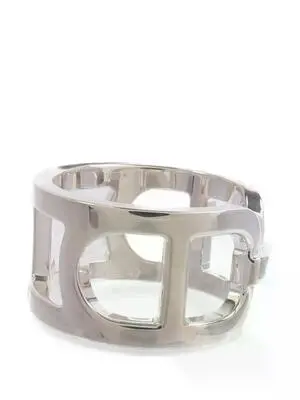 Hermès Ever Chaine D'ancre Sterling Ring