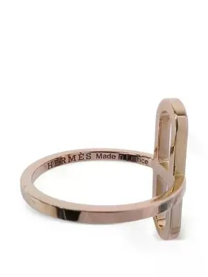 Hermès Chaîne D'ancre Ring In Rose Gold Vermeil