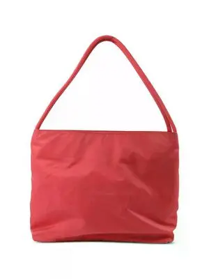 Prada Enamel Triangle Logo Handbag