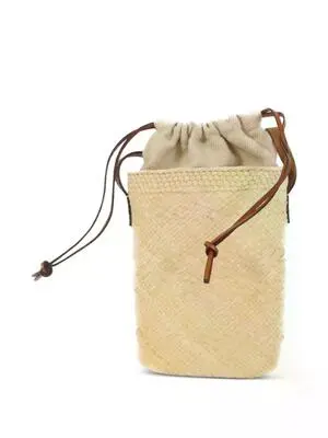 Loewe Anagram Woven Shoulder Bag