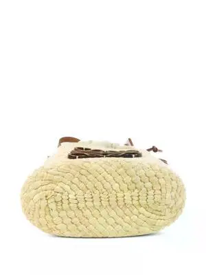 Loewe Anagram Woven Shoulder Bag