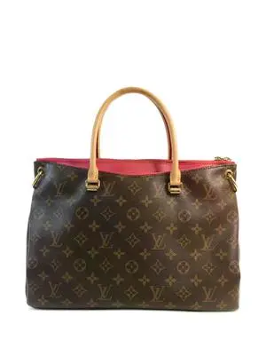 LOUIS VUITTON Pallas Monogram Handbag - Brown
