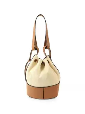 Loewe Balloon Drawstring Bucket Bag - Neutrals