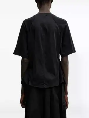 Undercover Panelled Raw-edge T-shirt