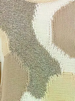 KANGRA Sequin-embellished Patchwork Sweater