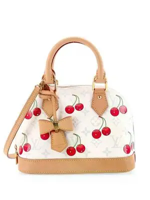 LOUIS VUITTON Monogram Cerises Alma Bb Satchel - Multicolour