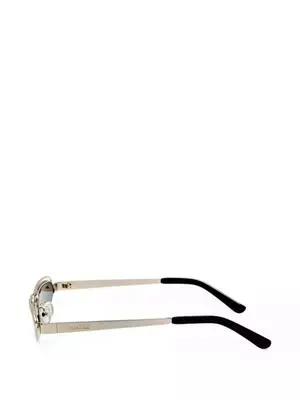 Attico X Linda Farrow Norma Cat-eye Sunglasses - Silver