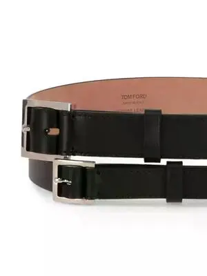 TOM FORD Double-strap Leather Belt