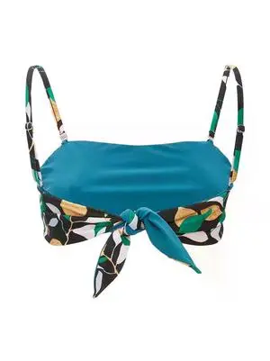 La DoubleJ Reversible Bandeau Bikini Top