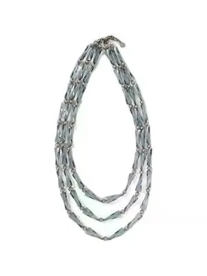 Emporio Armani Beaded Multi-strand Necklace