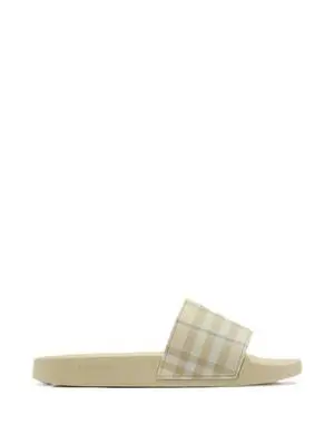 Burberry Open Toe Slides Slipper For Men
