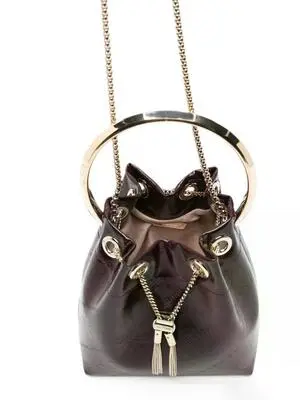 JIMMY CHOO Bon Bon Bucket Bag With Drawstring
