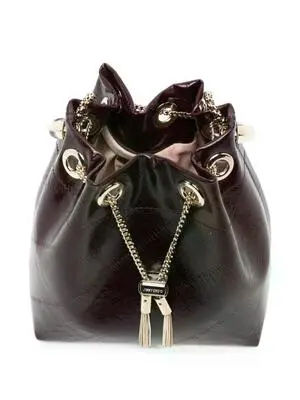 JIMMY CHOO Bon Bon Bucket Bag With Drawstring
