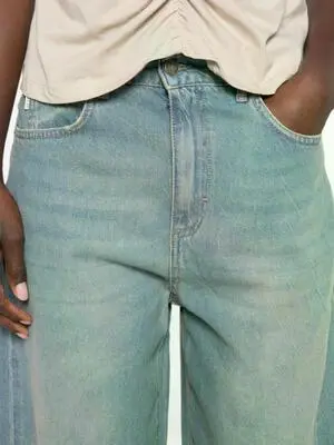 VICOLO Faded Effect Straight-leg Jeans