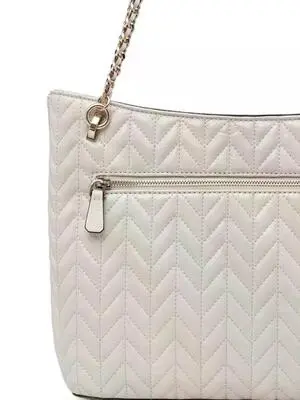 Guess Cheryl Chevron-quilted Padlock Tote Bag