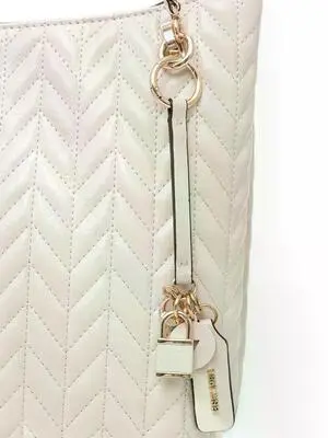 Guess Cheryl Chevron-quilted Padlock Tote Bag