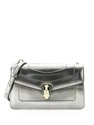 BVLGARI Serpenti Forever Small Shoulder Bag - Metallic