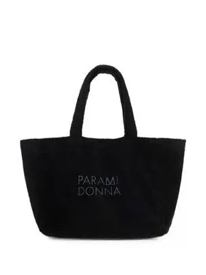 PARAMIDONNA Logo-embroidered Tote Bag