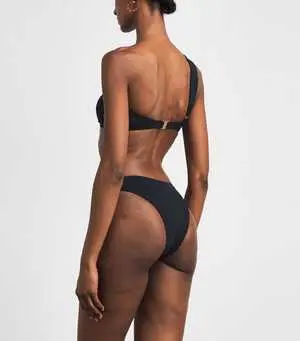 Zimmermann One-shoulder Roselight Bikini - Black
