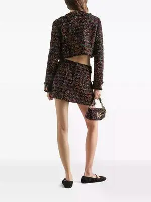 Dolce & Gabbana Tweed Mini Skirt