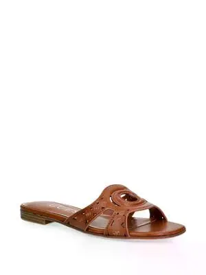 Guess Logo-patch Laser-cut Slides