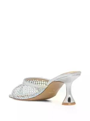 Guess Crystal-embellished Mesh Sandals