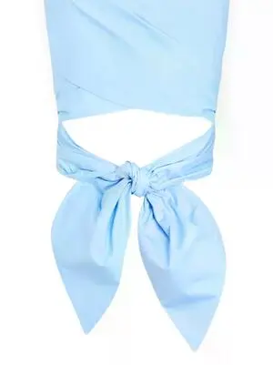 PATOU Draped Sleeveless Top - Blue
